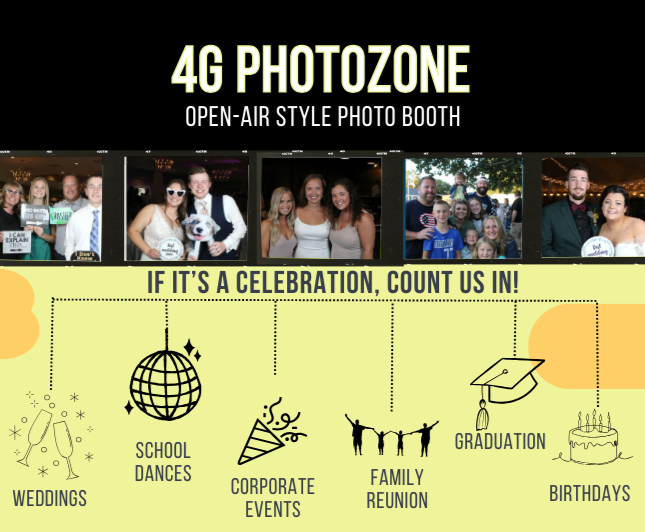 4G Photozone – Open Air Style Photo Booth